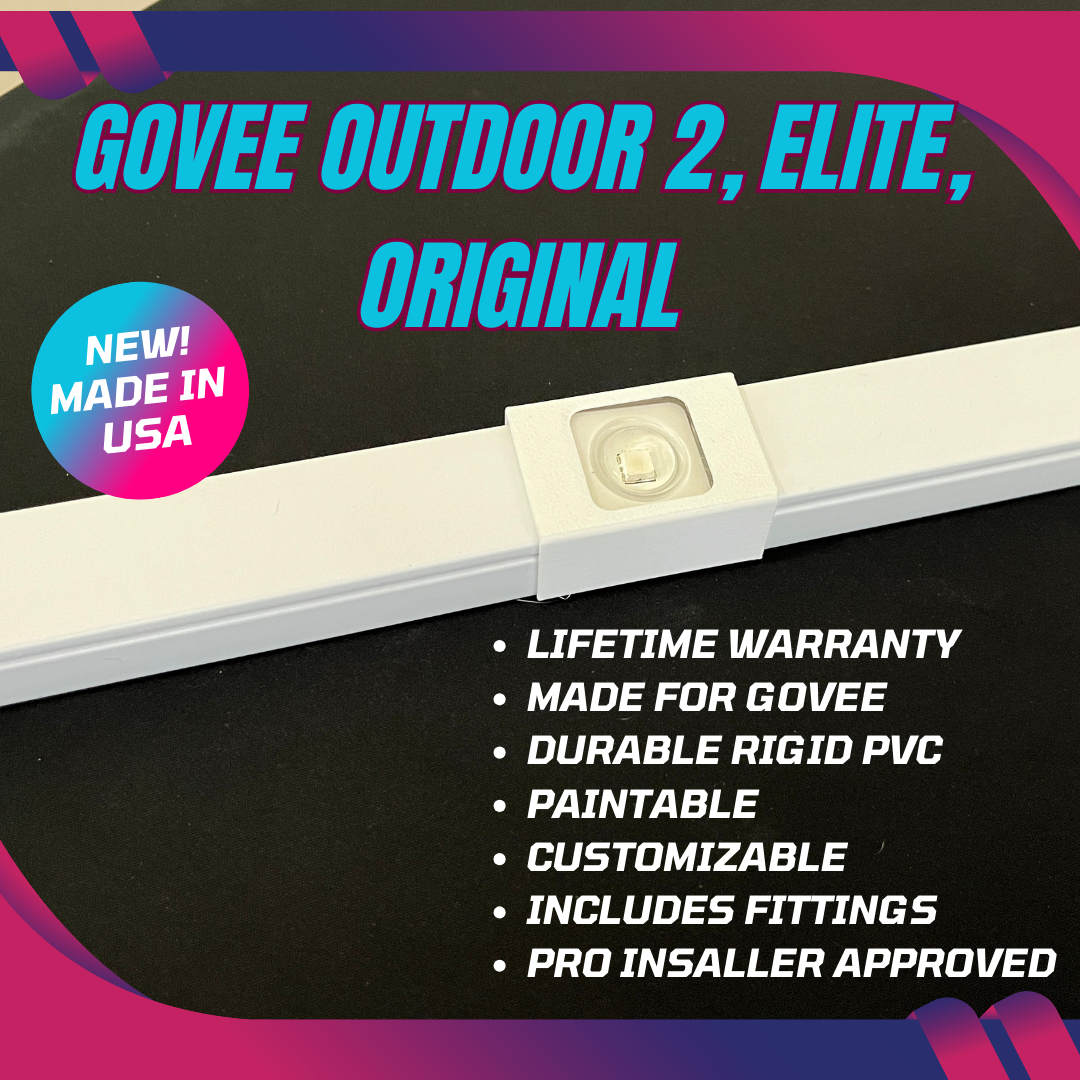 #1 Track for Govee Permanent Outdoor Lights – PermTrack by Jrowe Inc.