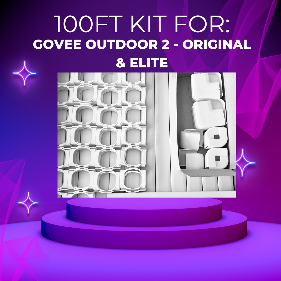 PermTrack Kit for Govee (Outdoor 2, RGBIC Original & Eite) Permanent O ...