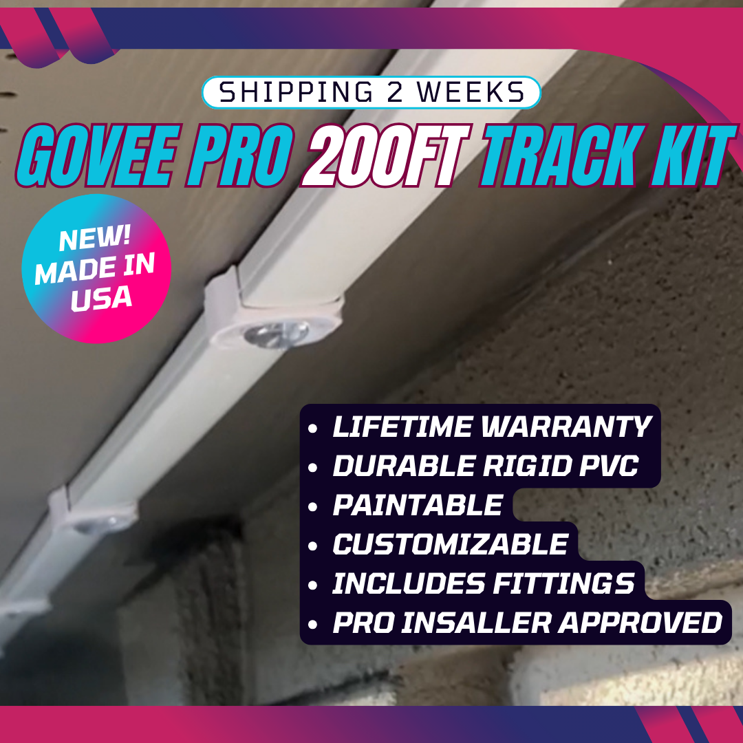 PermTrack Kit for Govee Pro Permanent Outdoor Lights (200ft ...